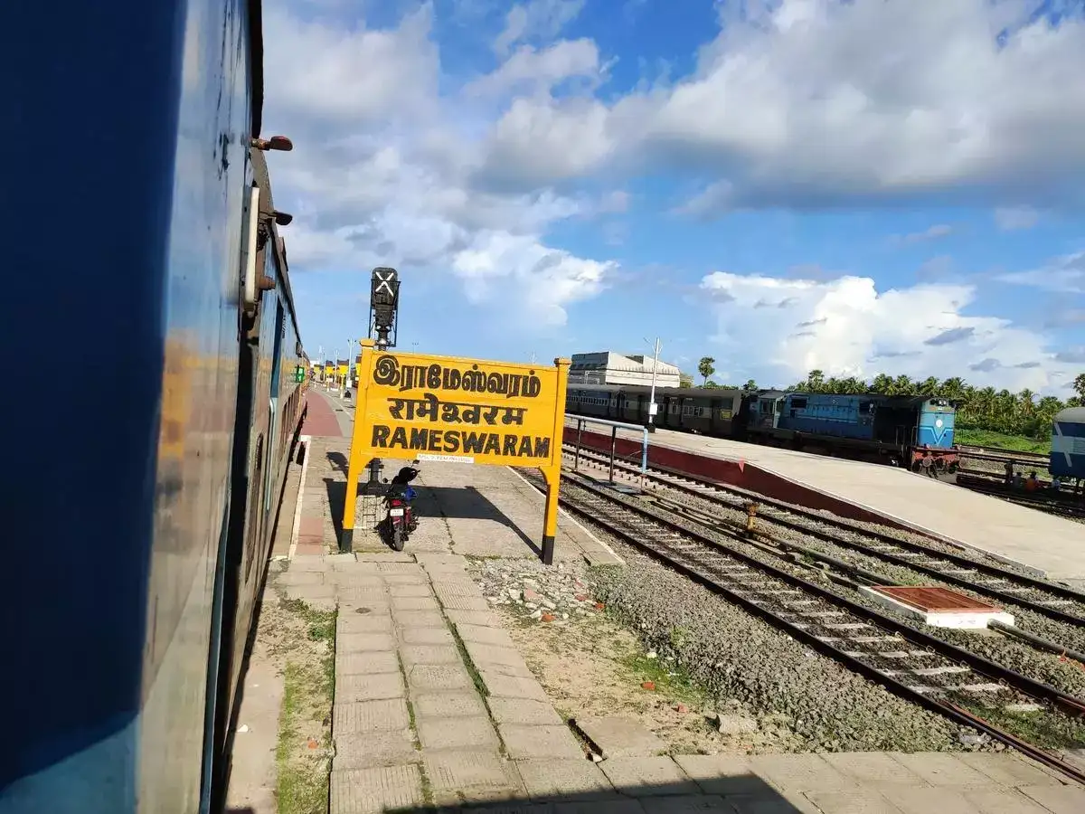 Rameswaram Railway Station,ராமேஸ்வரம் ரயில் நிலைய மறுசீரமைப்பு பணிகள் ...