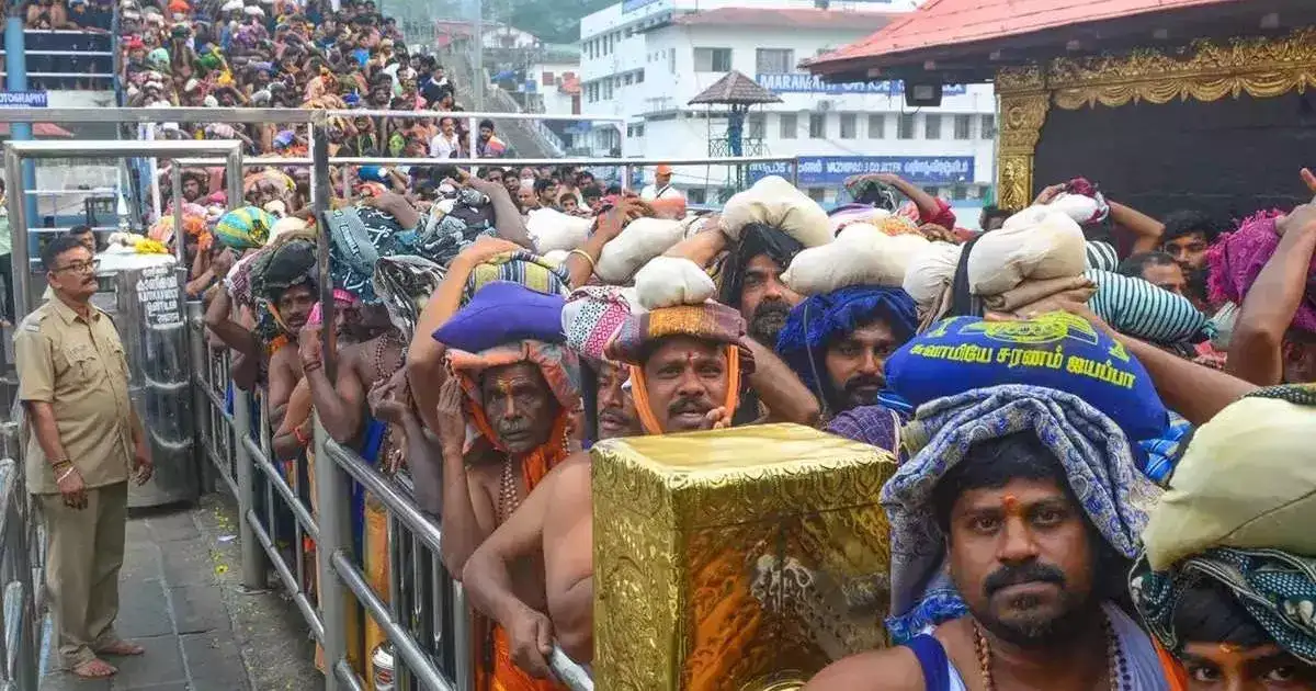 Sabarimala Temple Income,சபரிமலை கோவில் வருமானம் ரூ. 222. 98 கோடியை ...