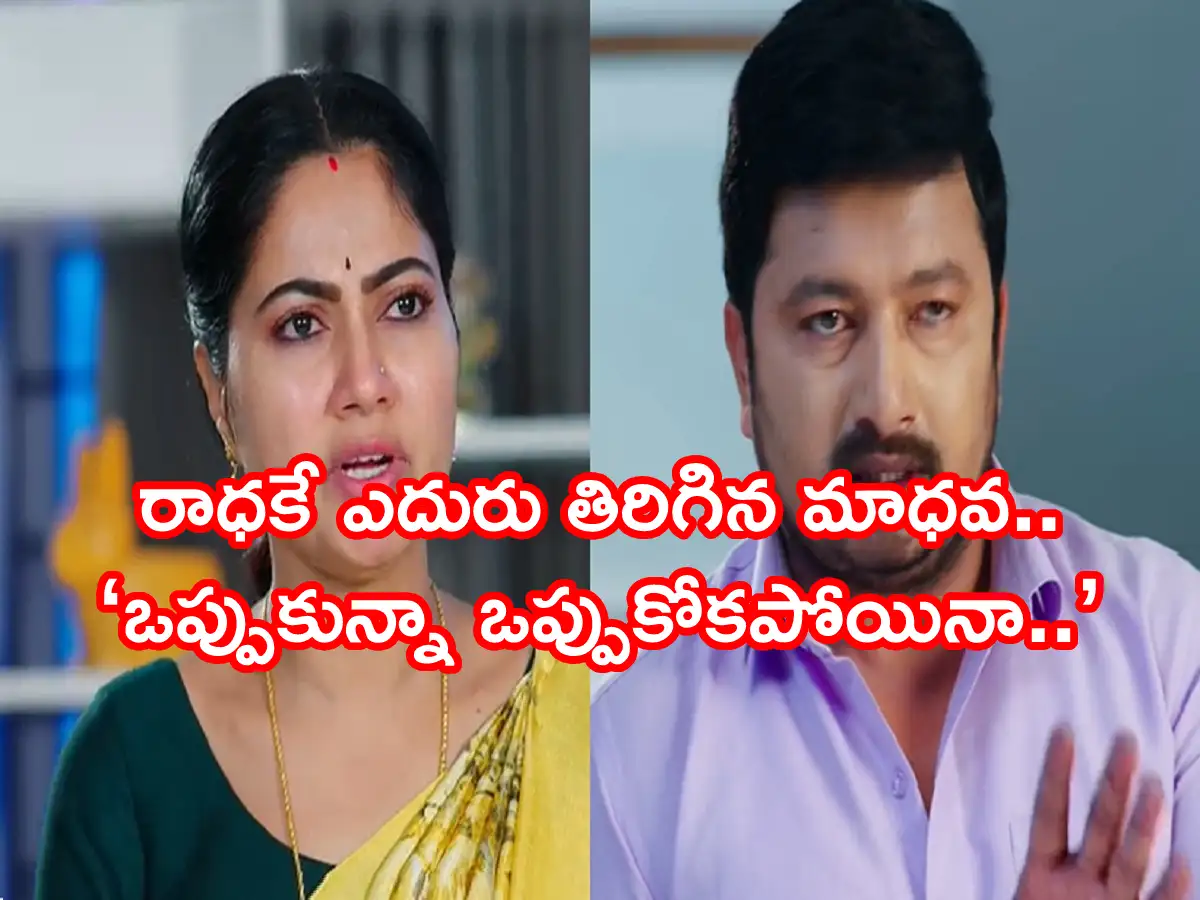 Devatha Serial,Devatha జనవరి 12 ఎపిసోడ్: రాధకే ఎదురు తిరిగిన మాధవ.. ‘ఒప్పుకున్నా ఒప్పుకోకపోయినా ...