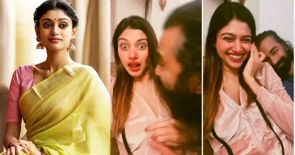 Oviya Love,കാമുകന്‍ എന്ന് പറയുന്ന ആള്‍ക്കൊപ്പമുള്ള ഓവിയയുടെ ഇന്റിമേറ്റ് ...