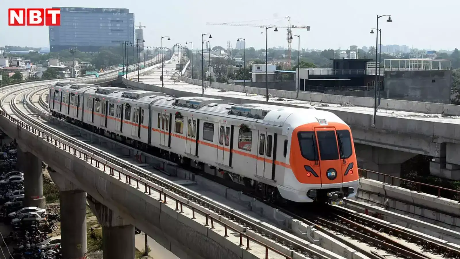 Bhopal Metro: पहली बार ROB पर दौड़ी भोपाल मेट्रो, 12 मिनट में चली 3 किमी, RKMP से एम्स तक ट्रायल ...