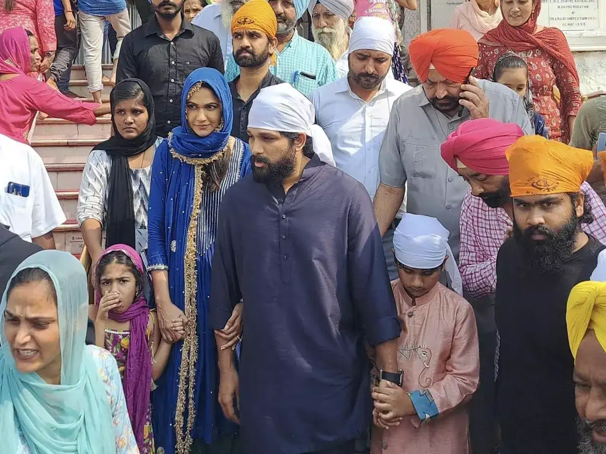 Sneha Reddy,Allu Arjun: అమృత్‌సర్‌లో అల్లు అర్జున్ కుటుంబం సందడి ...