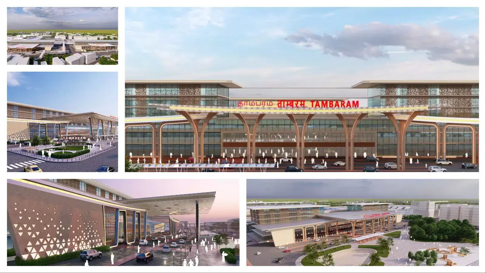 New model look of Tambaram railway station goes viral on social media ...