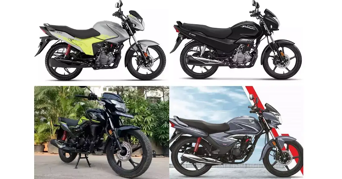 Best 125CC Bikes Under 1 Lakh Rupees from Honda Shine to Hero Super ...