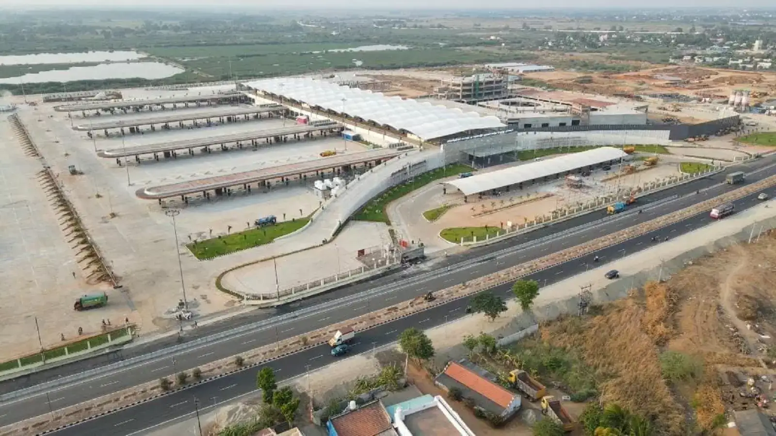 Trichy panjappur bus Terminal : திருச்சி பஞ்சப்பூர் புதிய பேருந்து ...