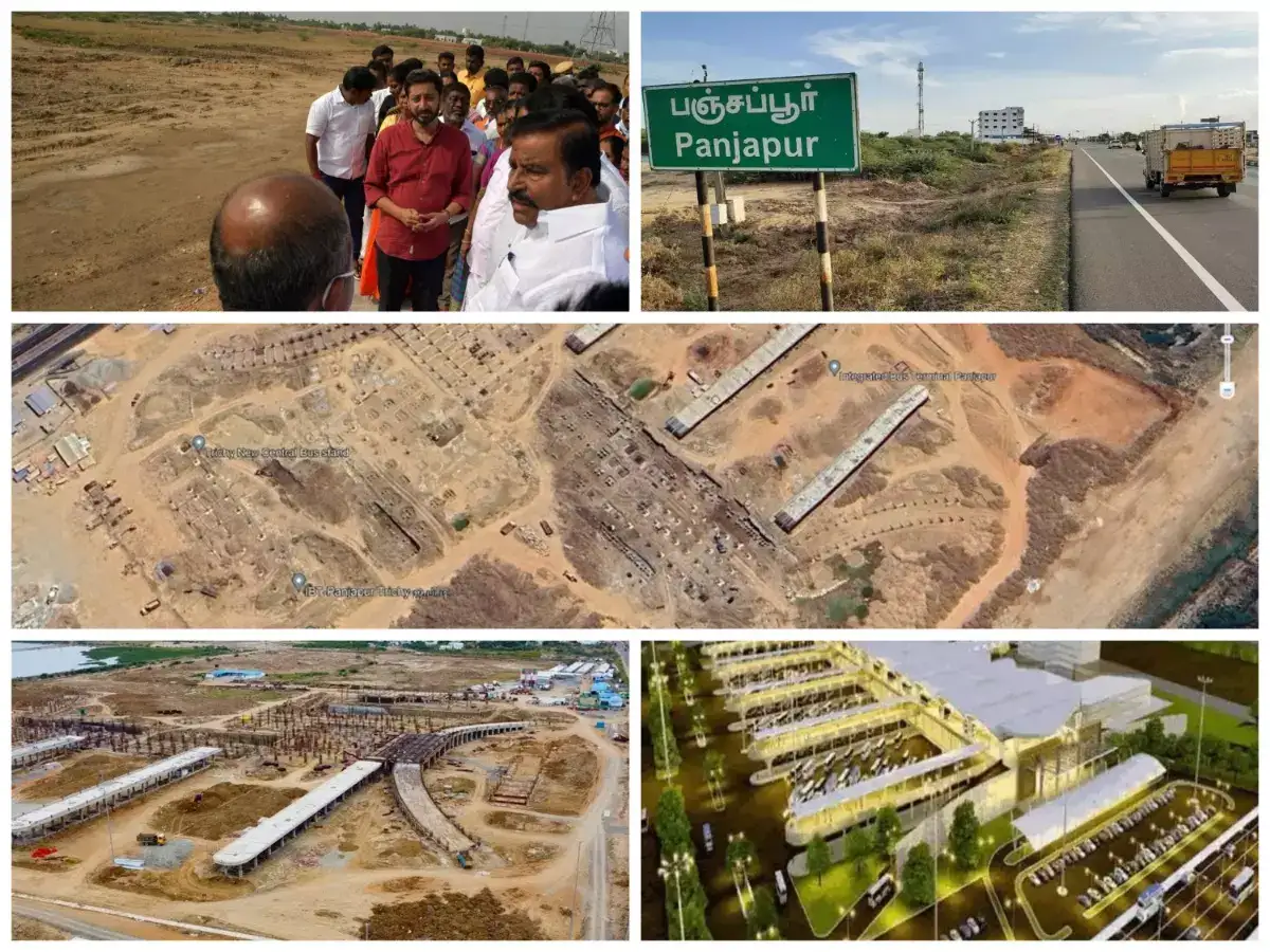 Trichy panjapur bus terminus open soon : திருச்சி புதிய பேருந்து ...