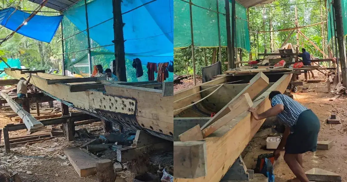 Kattoor Palliyodam,കാട്ടൂർ കരയ്ക്ക് പുതുപുത്തൻ പള്ളിയോടം; 21ന് നീരണിയും, തിരുവോണത്തോണിക്ക് ...