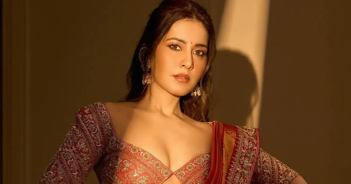 Raashii Khanna Kanjeevaram Silk Lehenga Photo,कांजीवरम सिल्क लहंगा पहनकर बेहद खूबसूरत दिखीं राशि ...