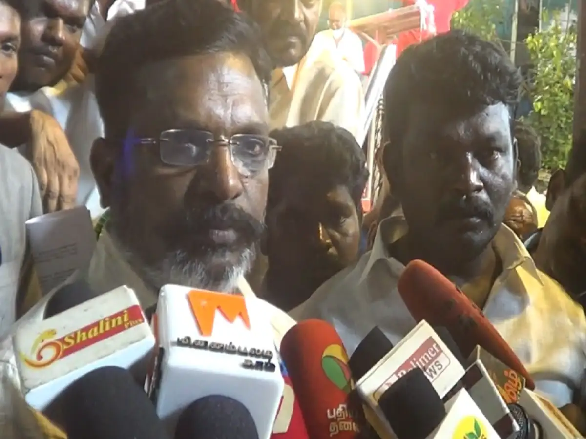 Vck Party Leader,கள்ளச்சாராய விவகாரத்தில் இழப்பீடு தொகை; மதுரையில் ...