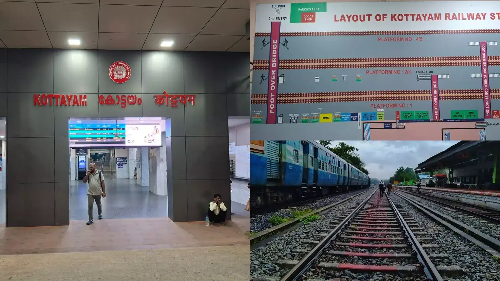 Kottayam Railway Station New Amenities,ഇത്തവണ ശബരിമല സീസ ...