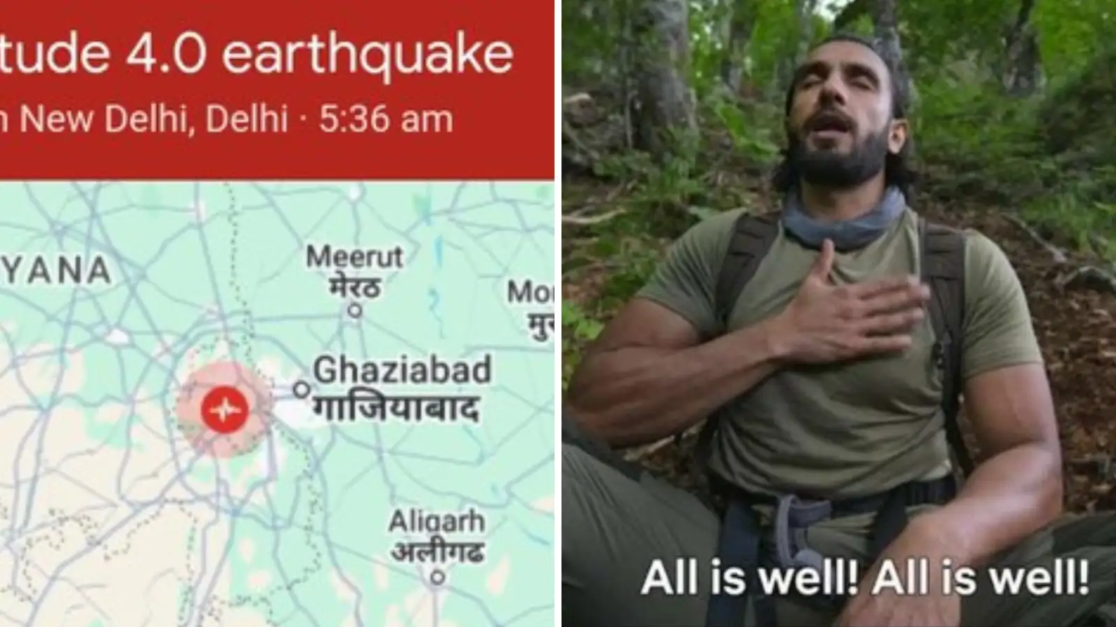 दिल्ली में भूकंप,Delhi Bhukamp Memes: दिल्ली-NCR में सुबह-सुबह भूकंप के ...