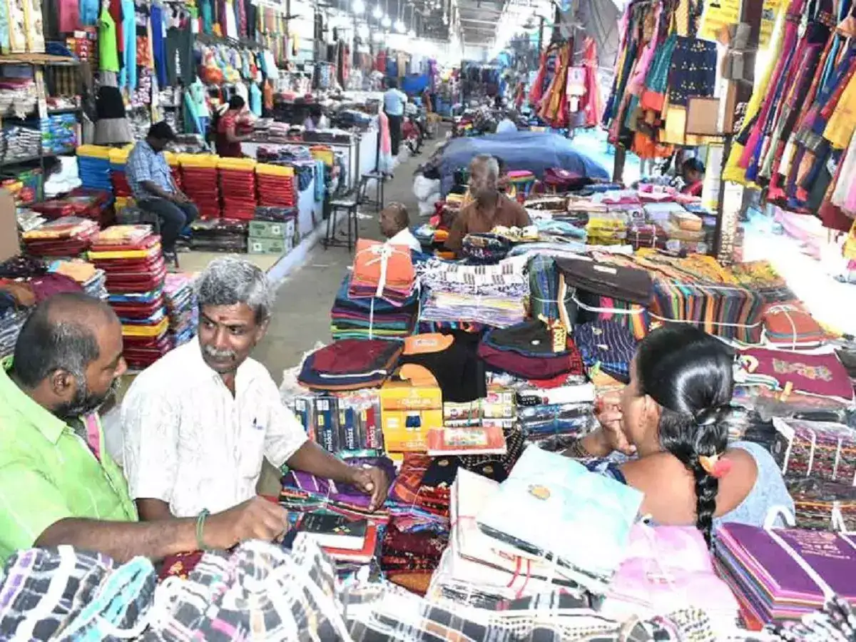 Erode Textile Market,கசங்கிப் போன ஜவுளி சந்தை.. வியாபாரிகள் கவலை ...