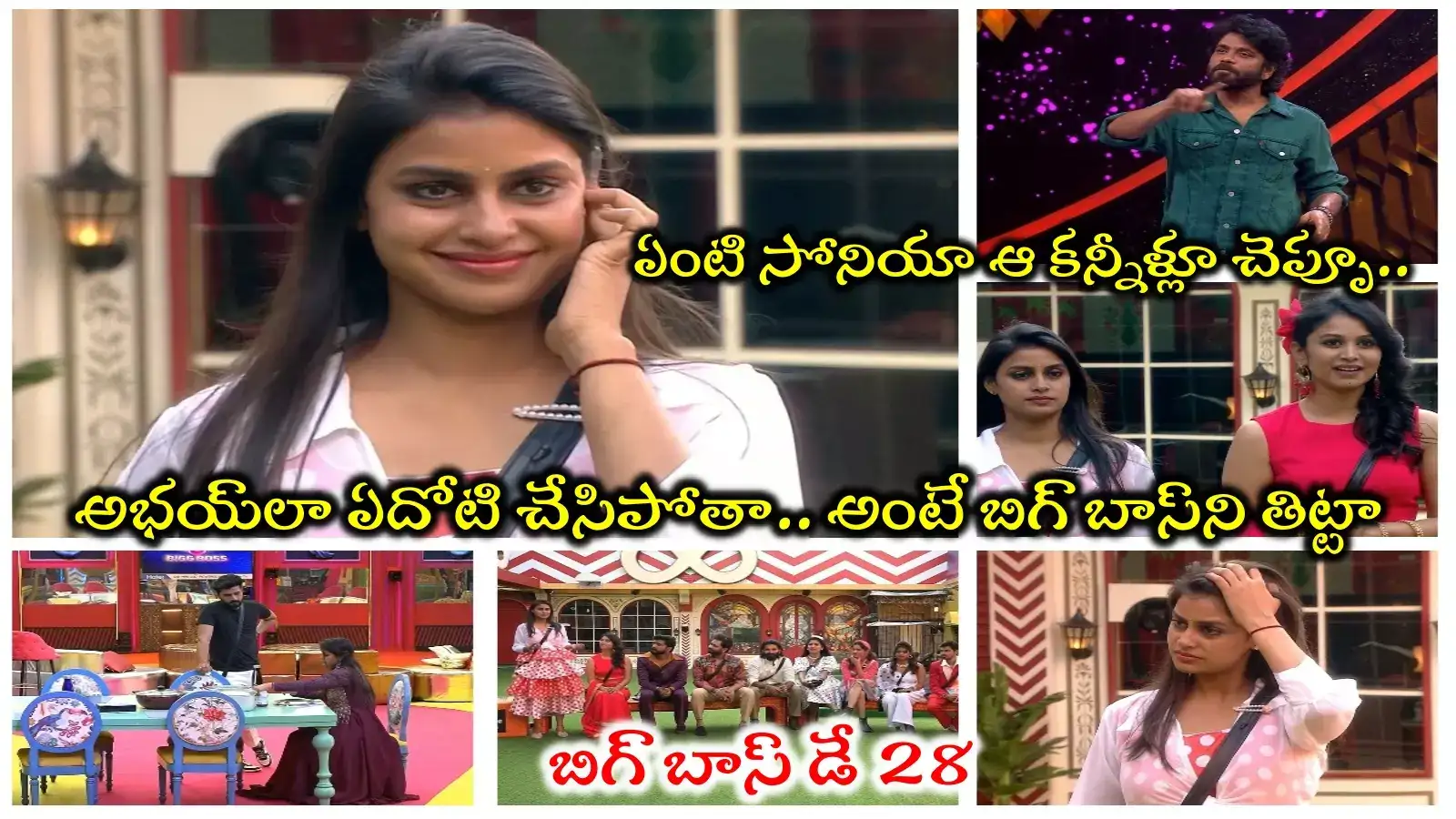 Sonia Bigg Boss,Bigg Boss 8 Telugu Day 28: నాగార్జున ముందు సోనియా ...
