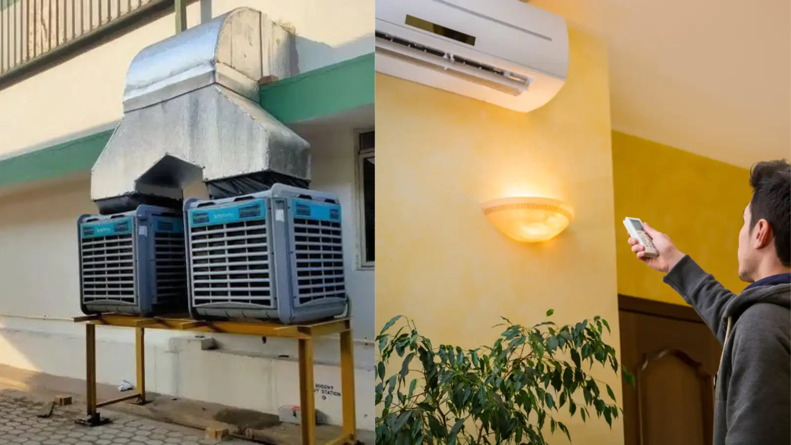Air Cooler Vs Air Conditioner,AC को पानी पिला देगा डक्ट एयर कूलर! एक कमरा नहीं पूरा घर होगा ठंडा ...