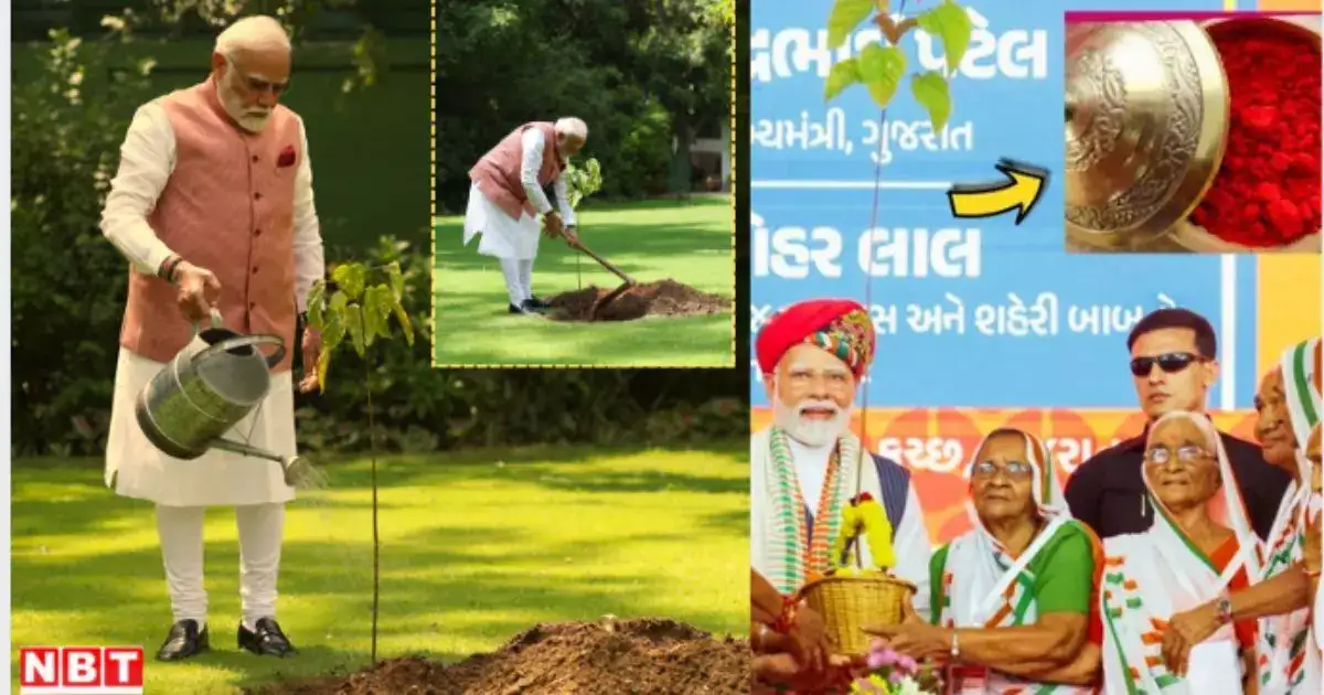 PM Modi Sindoor Plant,कच्छ की वीरांगनाओं के गिफ्ट को प्रधानमंत्री आवास ...