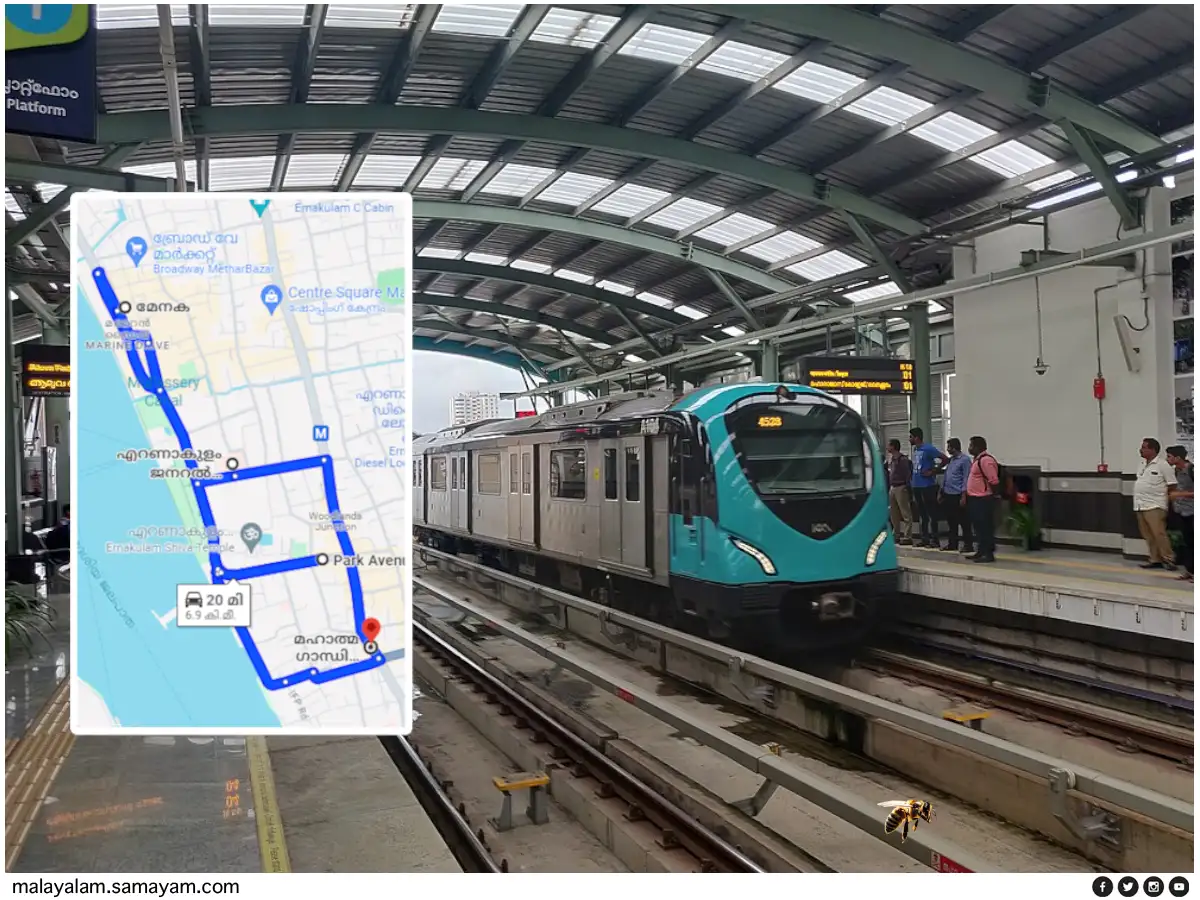 Kochi Metro Loop Line,എംജി റോഡ് - മേനക മെട്രോ ലൂപ് ലൈൻ ബ്ലൂപ്രിന്റ് ...