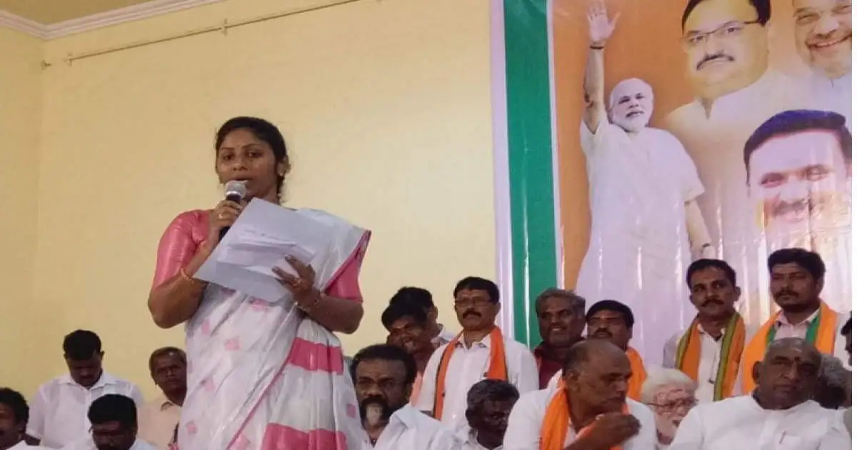 Veerappan Daughter Vidya Rani Appointed As Vice President Of Tamil Nadu ...