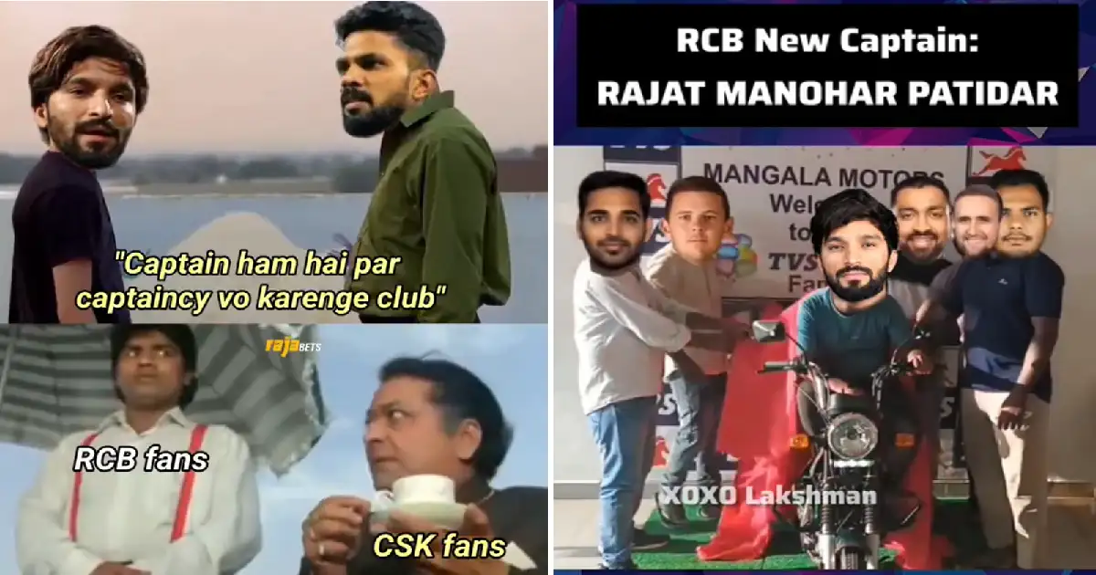 Rajat Patidar becomes New captain of RCB for IPL 2025 Top 7 Memes Viral ...