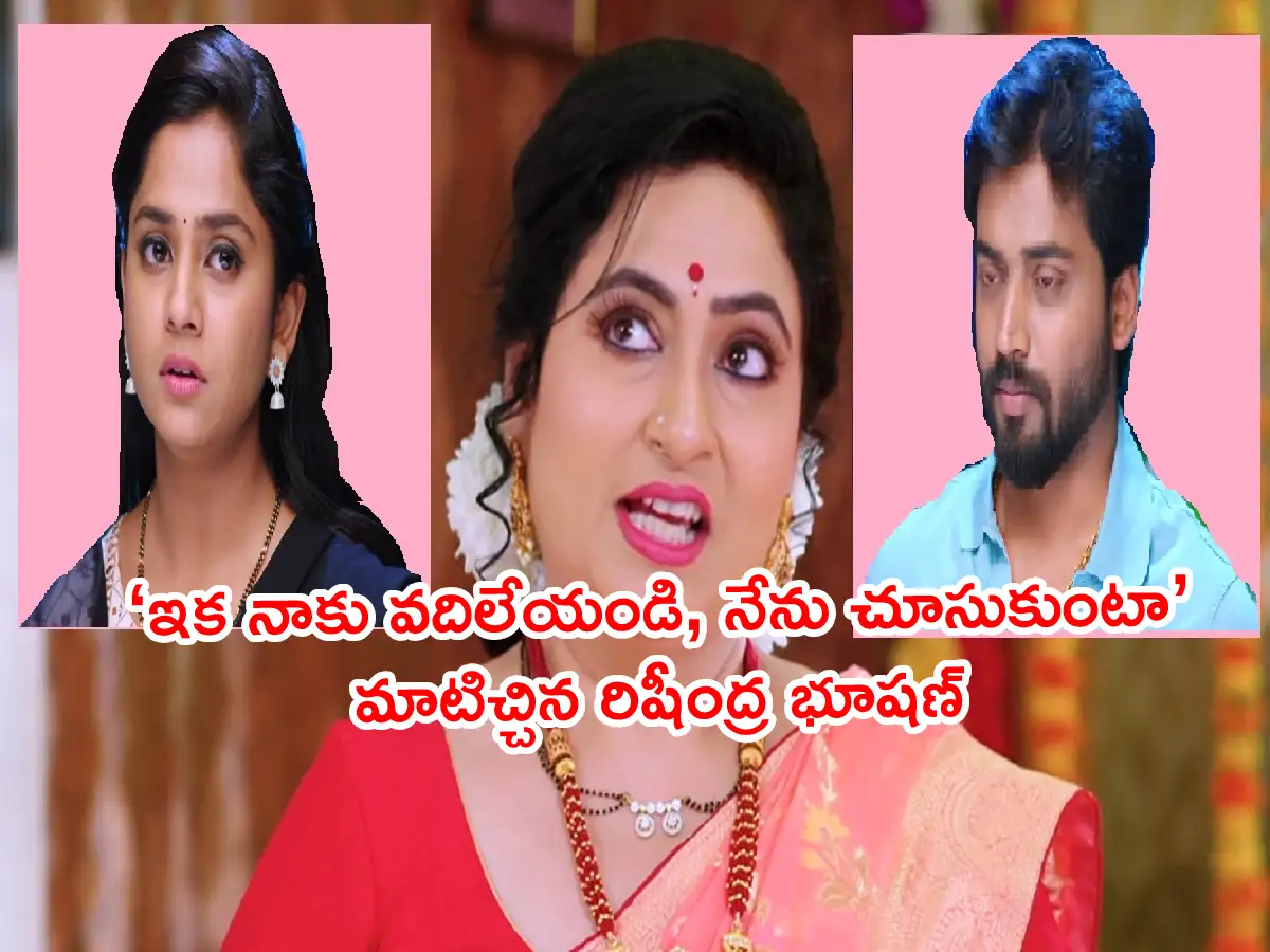 Guppedantha Manasu Serial,Guppedantha Manasu మార్చి 15: ‘ఇక రిషిధార ...