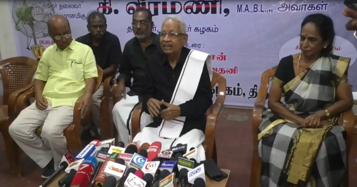 K. Veeramani Support Vetrimaran,வெற்றிமாறன் கருத்து நூற்றுக்கு நூறு சரி ...