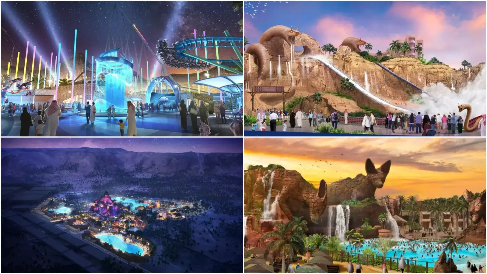 World Largest Theme Park Opens soon in Saudi Arabia : 2.5 லட்சம் சதுர ...