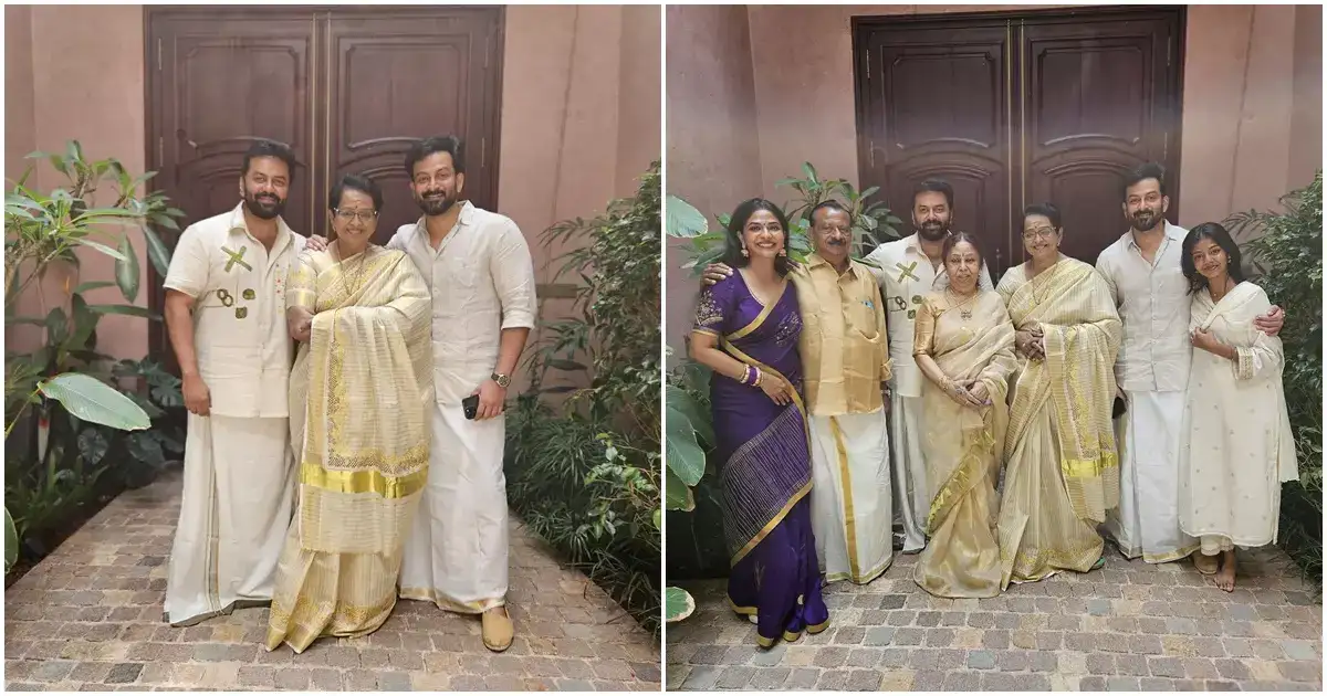 Prithviraj And Indrajith Family Pics,അമ്മ ആഗ്രഹിച്ചത് പോലെ മക്കള് ...