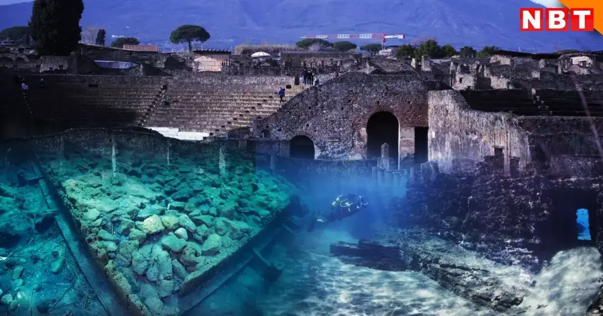 Italy Sunken Roman City Aenaria,समुद्र से 2,000 साल बाद वापस आ रहा इटली ...