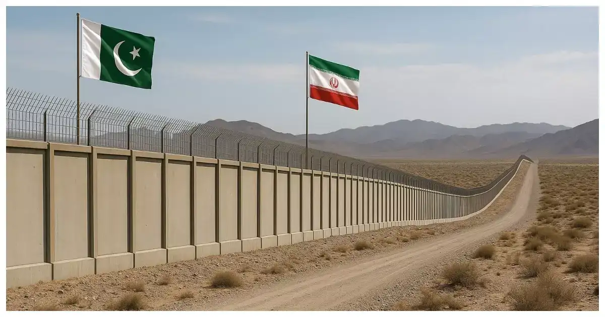 Iran Pakistan Border Wall News,भारत से पिटाई के बाद पाकिस्तान के बुरे ...