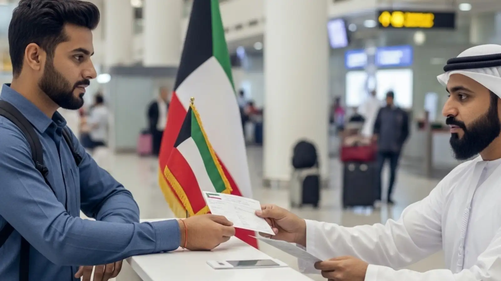 Kuwait Exit Permit Rule To Leave Country,कंपनी की इजाजत के बिना नहीं ...