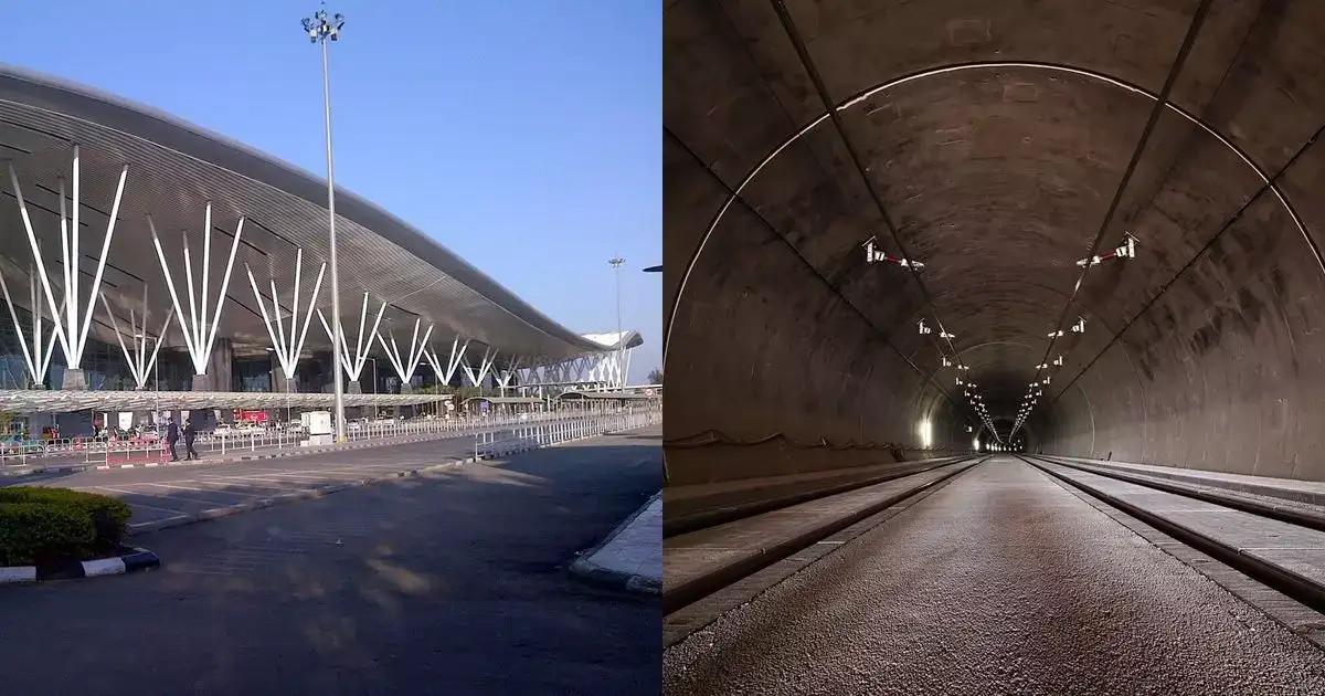 New Tunnel Road To Bangalore Airport,ബെംഗളൂരു വിമാനത്താവളത്തിലേക്ക് ഒരു ...