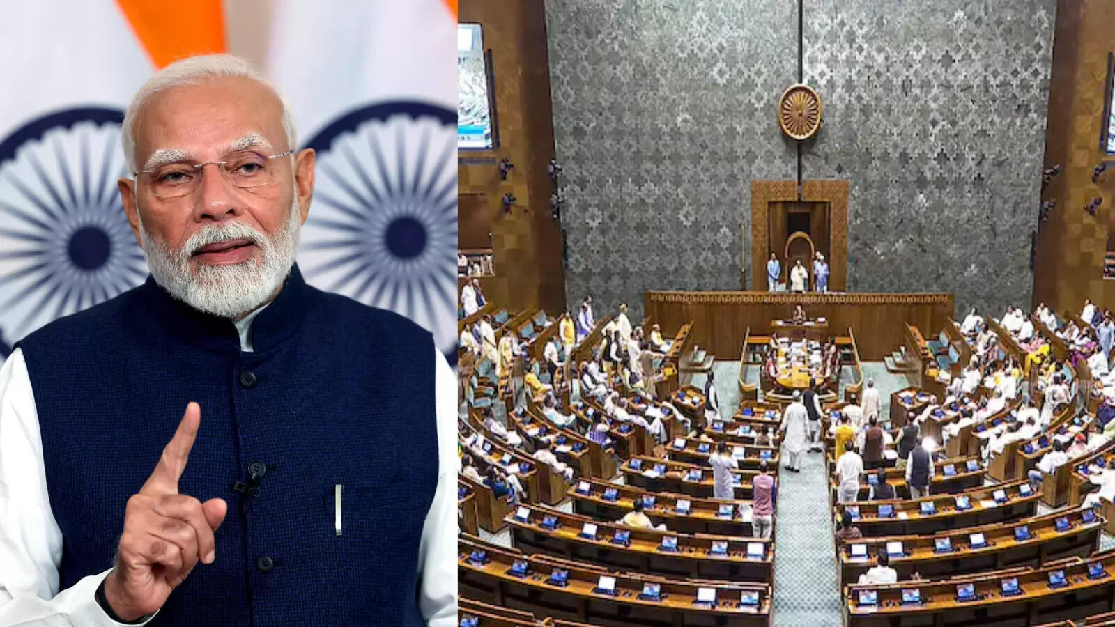 जनतेने नाकारलेली काही लोक संसदेत गोंधळ घालतात; PM मोदींची विरोधकांवर ... जनतेने नाकारलेली काही लोक संसदेत गोंधळ घालतात; PM मोदींची विरोधकांवर ...