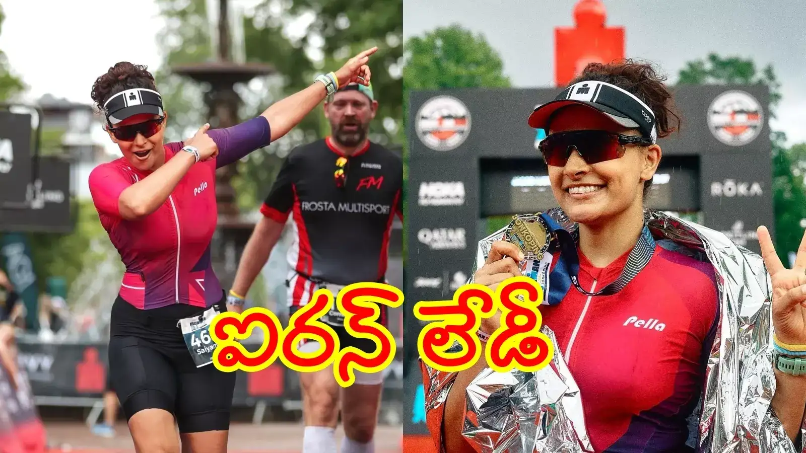 Sayami Kher Ironman,Ironman 70.3: ఏడాది వ్యవధిలో రెండుసార్లు ట్రయథ్లాన్ ...