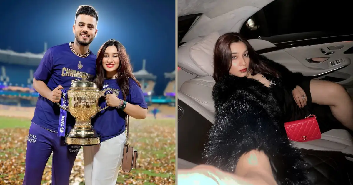 Nitish Rana Wife Saachi Marwah Stylish Looks,IPL से पहले जुड़वा बच्चों ...