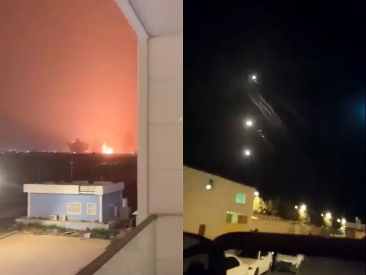 Iran Attack On US Military Base : Erbil Blast Multiple Ballistic ...
