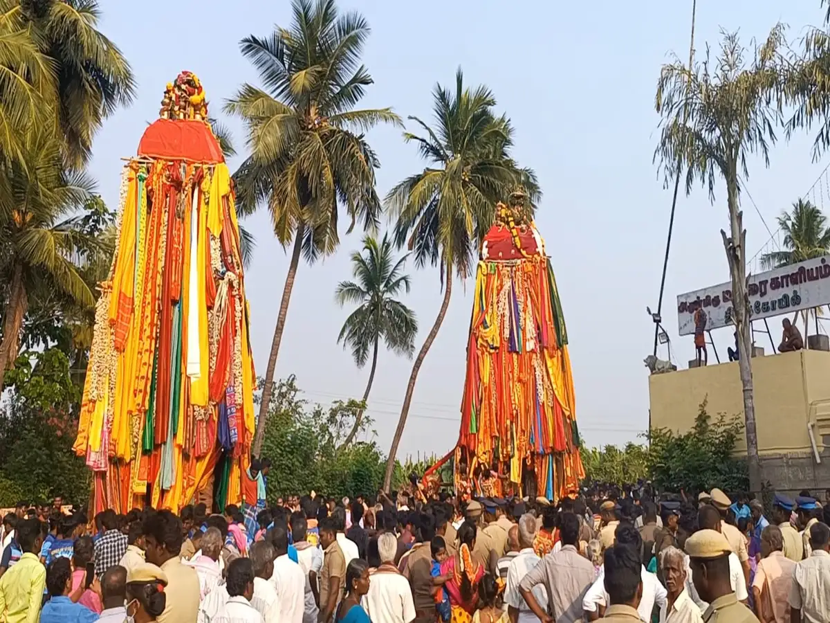 Thottiyam Madurai Kaliyamman Temple,தொட்டியம் மதுரைகாளியம்மன் தேர் ...