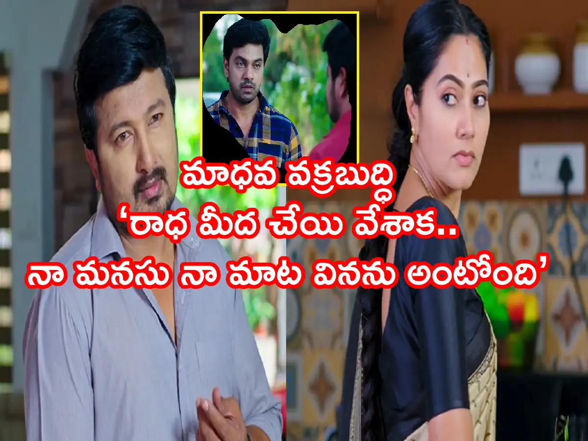 Devatha Serial,Devatha మే 3 ఎపిసోడ్: ‘రాధ మీద చేయి వేశాక, నా ఆలోచనలు మారిపోయాయి’ మాధవ కుట్ర ...