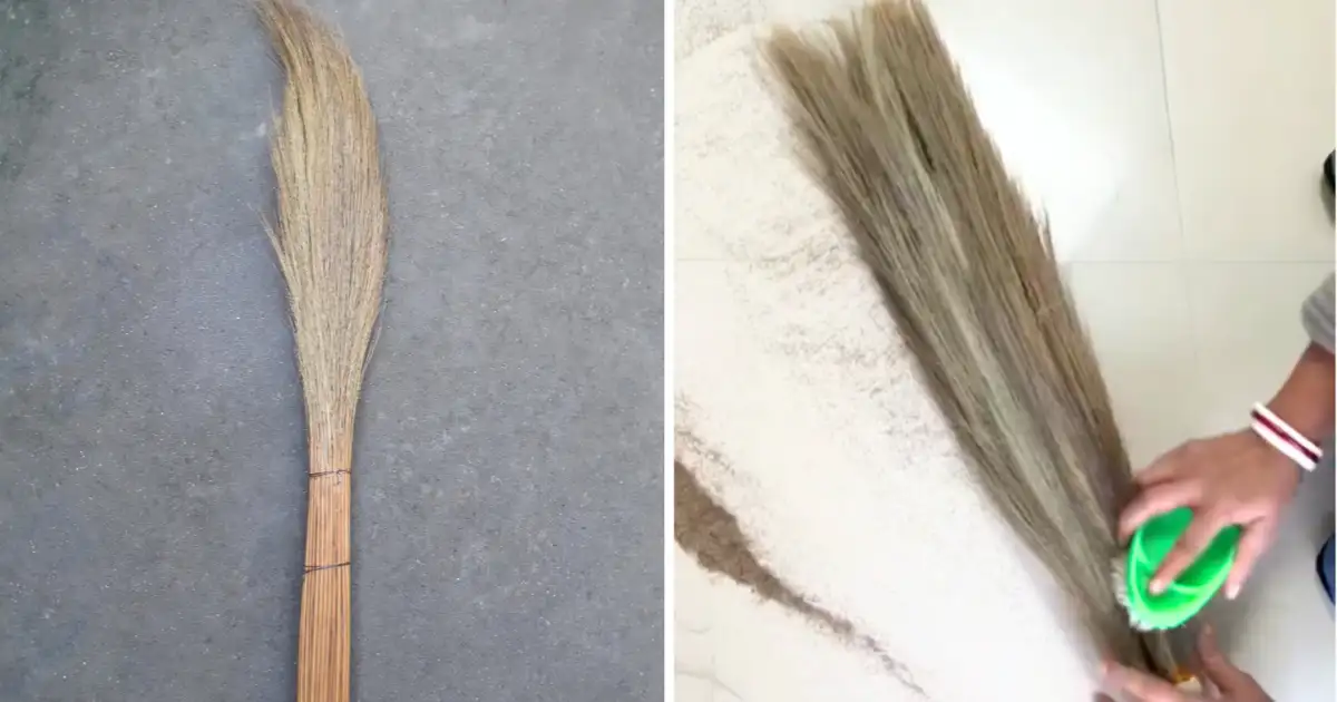 Phool Jhadu Ki Bhusi Nikalne Shipra Rai Ka Tarika,दिवाली की सफाई के लिए ...