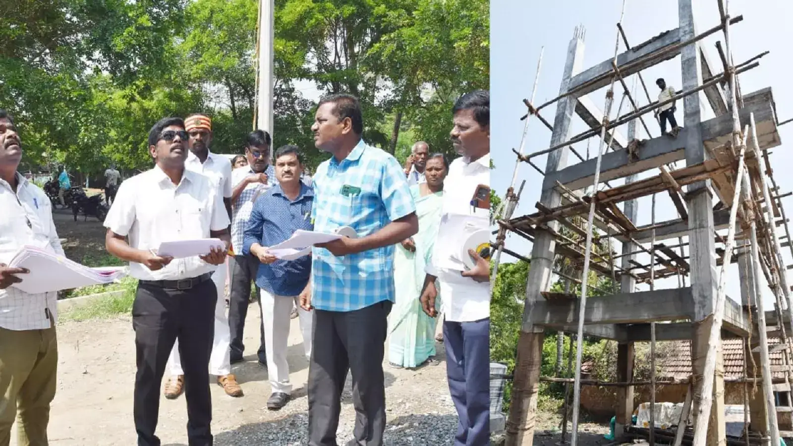 trichy district collector inspects the thuraiyur ration shop works ...
