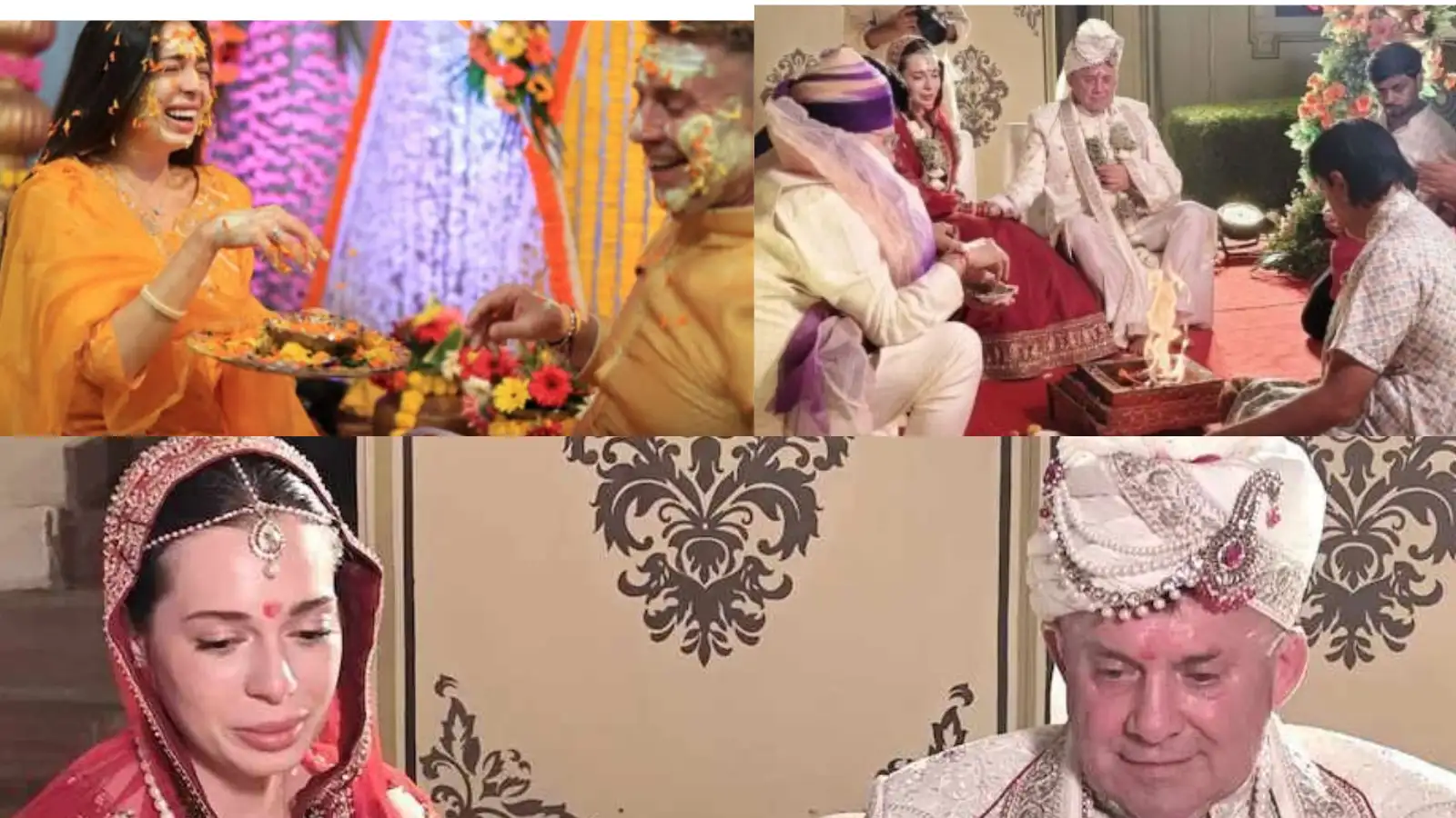 एक विवाह ऐसा भी! 72 का दूल्हा, 27 की दुल्हन! विदेशी कपल को भाया देसी ...