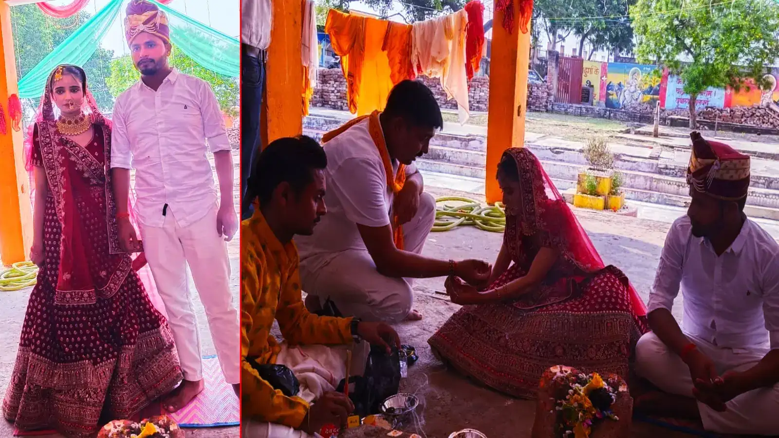 Shabreen Bano Abhishek Love Story,कौशांबी की शाबरीन बानो बनी सीता, लाल ...