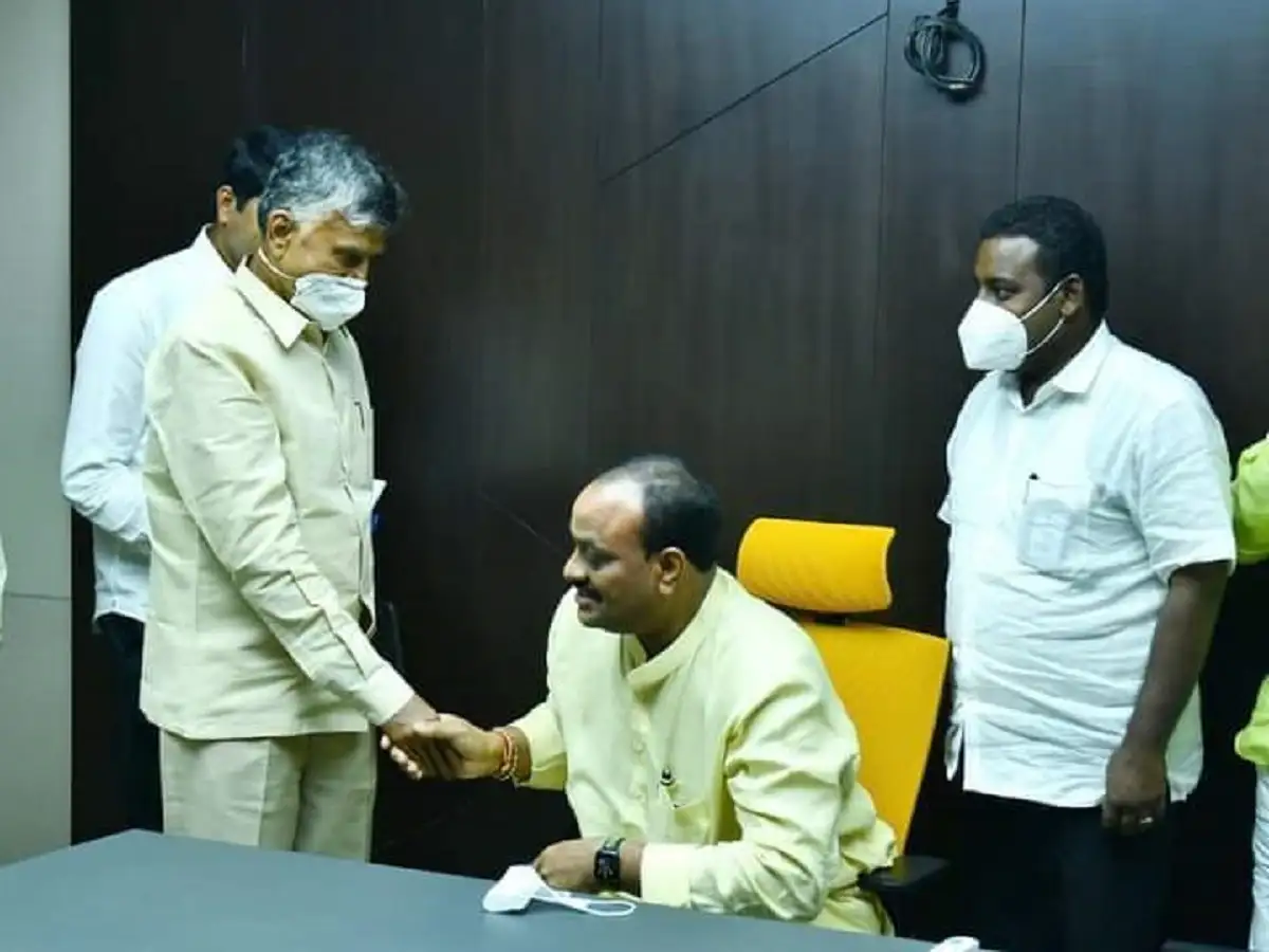 Atchannaidu Kinjarapu,అచ్చెన్నాయుడికి ప్రమోషన్.. నిలబడి గౌరవించిన చంద్రబాబు - kinjarapu ...