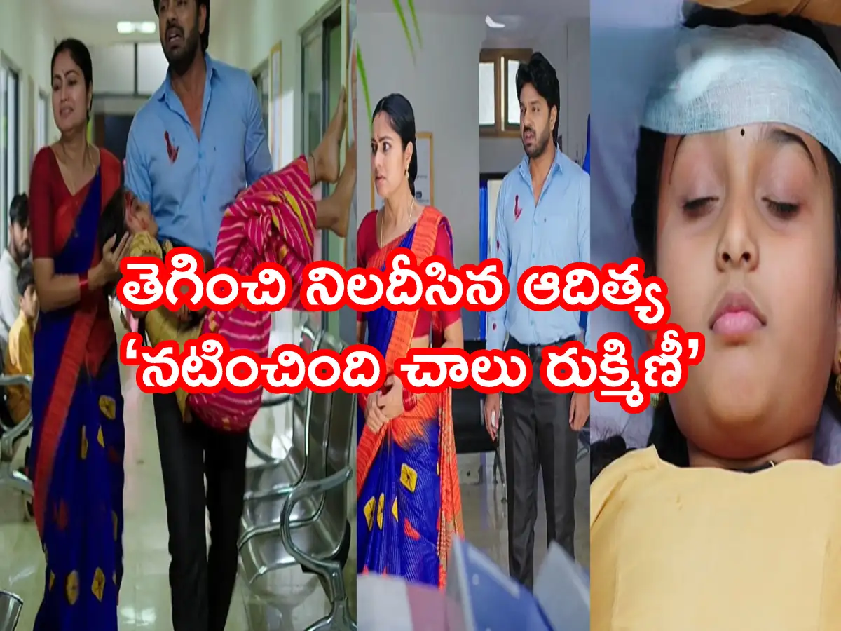 Devatha Serial,Devatha ఫిబ్రవరి 10 ఎపిసోడ్: ‘నటించింది చాలు రుక్మిణీ.. దేవి నా రక్తం’ ఆసుపత్రిలో ...