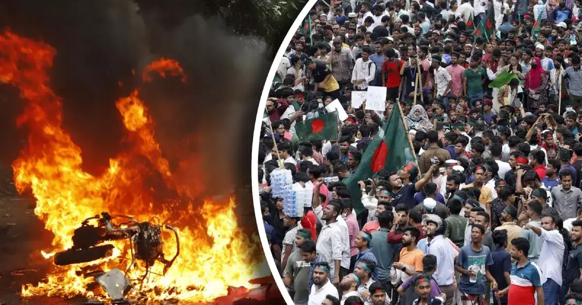Bangladesh Protest Curfew Internet Shutdown: Bangladesh Protest ...