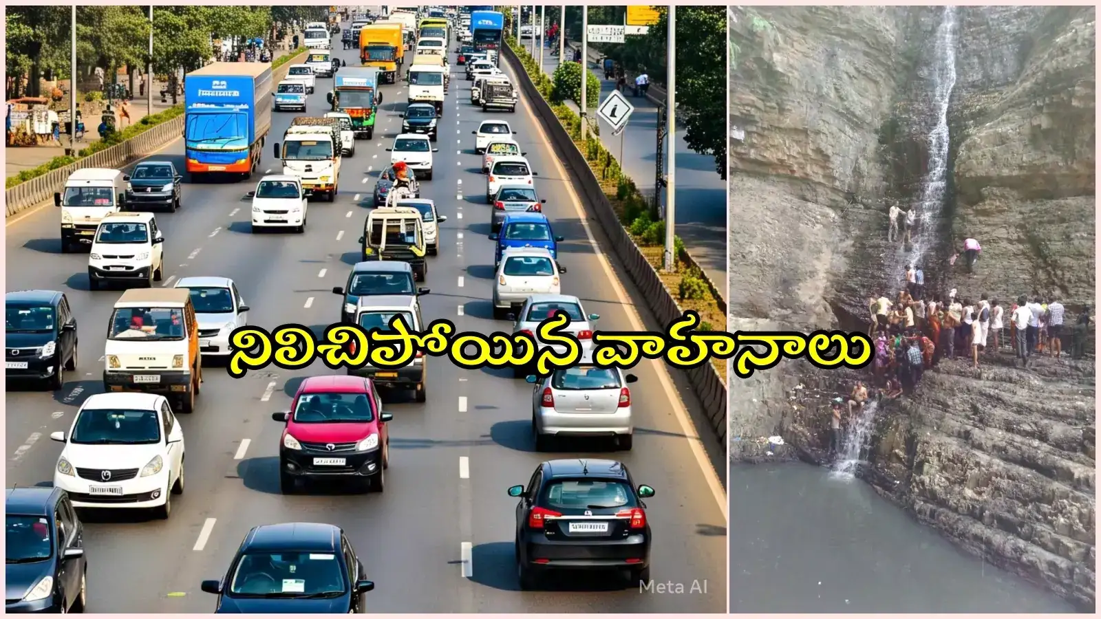 Srisailam Highway Traffic Jam,శ్రీశైలం హైవేపై వెళ్లే వాహనదారులకు అలర్ట్ ...