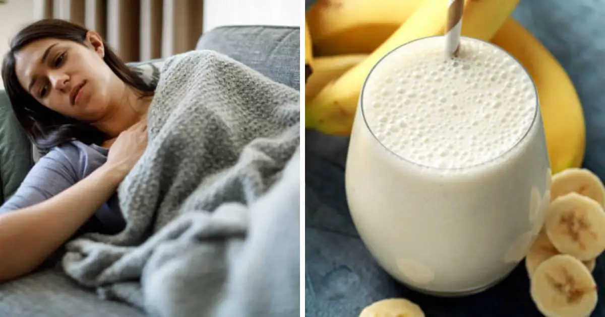 Milk Banana Combination For Protein, Vitamin, Minerals And Reduce Weakness, Fatigue; कमजोरी ...