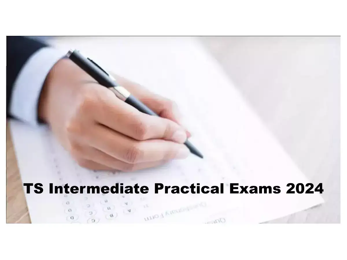 TS Intermediate Practical Exams 2024 (1st & 2nd Year) Starts on February 1 - Inter Practical ...