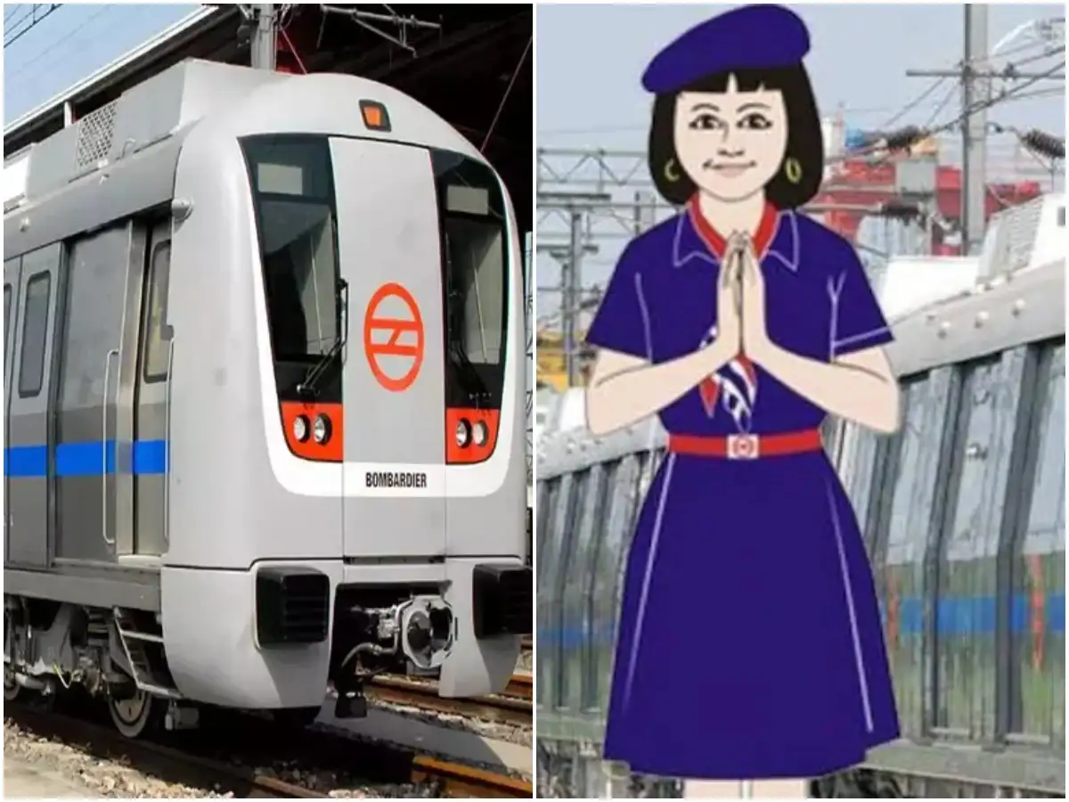 Delhi Metro,മൈത്രി ആരാണ്? ഡല്‍ഹി മെട്രോയുടെ ഭാഗ്യ ചിഹ്നമായ മൈത്രിയെ ...