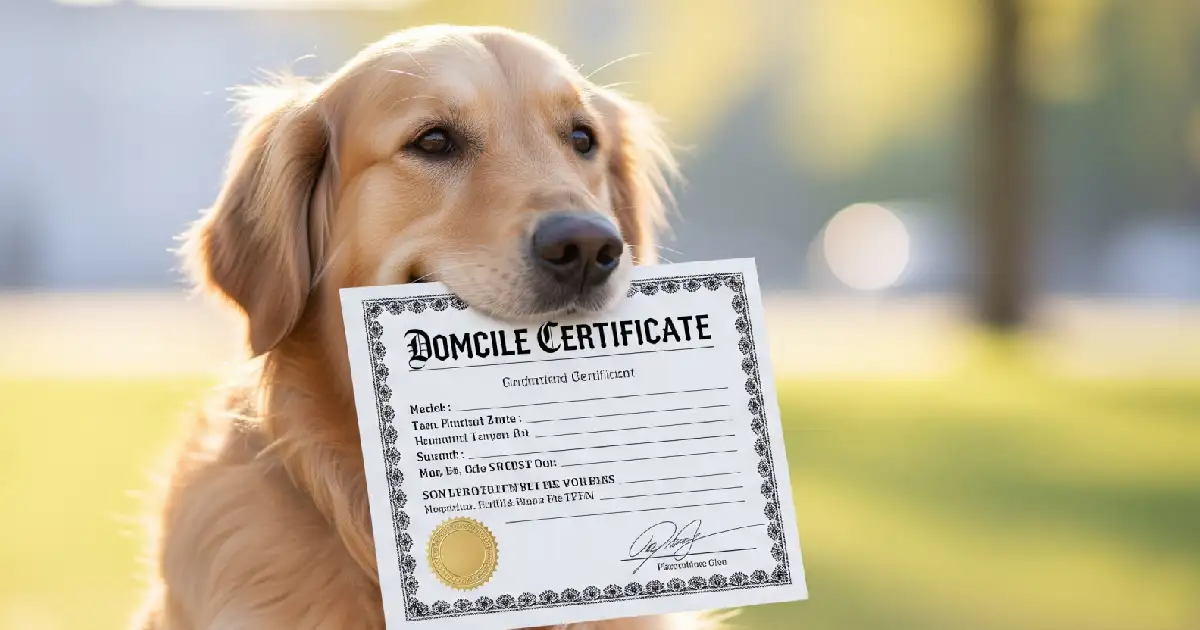 Dog Babu Gets Official Domicile Certificate in Bihar Bizarre Incident ...
