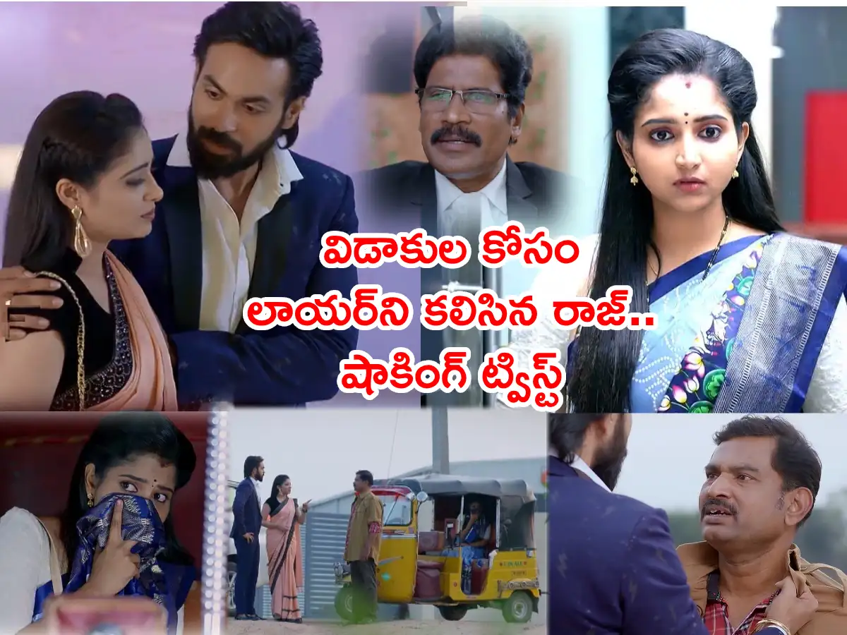 Brahmamudi Today జనవరి 06 ఎపిసోడ్: విడాకులే రాజ్ టార్గెట్.. అంతా ...