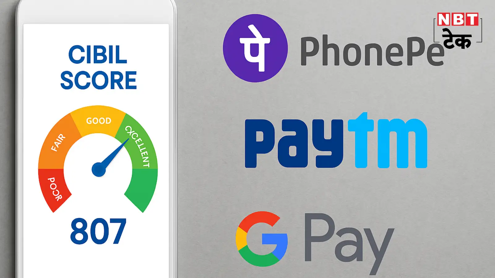 How To Check CIBIL SCore,Paytm, PhonePe और Google Pay से एक क्लिक में ...